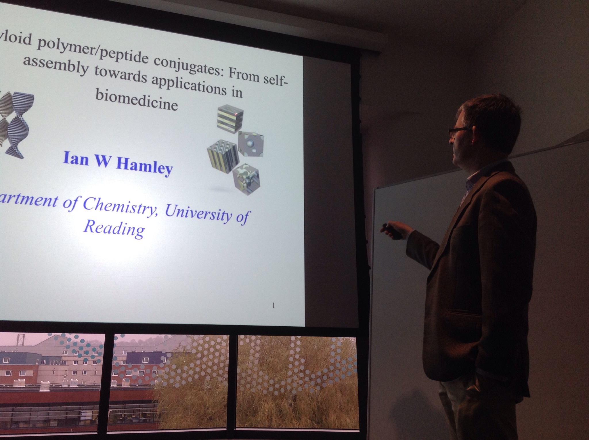 Visit and seminar by Ian Hamley – Centre for Computational Physics