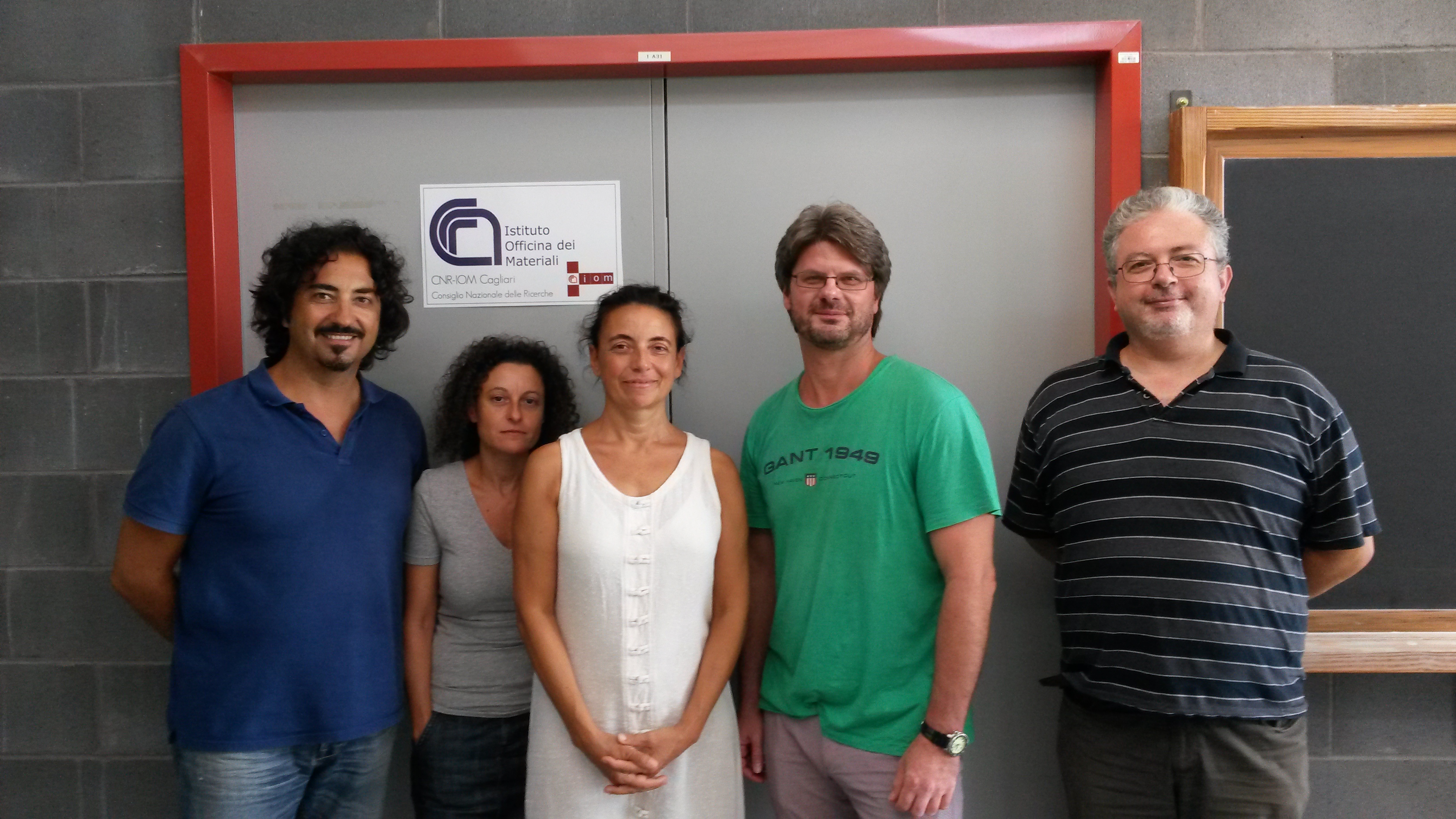Andrea Floris visits the CNR-IOM in Cagliari (Italy) – Centre for ...